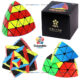 YuXin HuangLong Pyraminx 5x5 Stickerless - Colombia Rubik Store