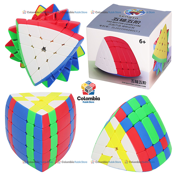Cubo Rubik ShengShou Pentahedron 5 Niveles - Colombia Rubik Store Cubo Rubik ShengShou Pentahedron 5 Niveles - Colombia Rubik Store