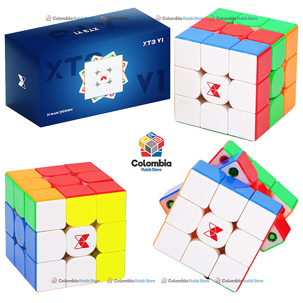 Rubik QiYi X-Man XT3 V1 Flagship 3x3 - Colombia Rubik Store